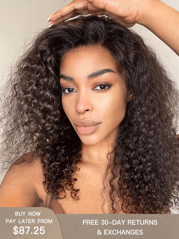 Deep Wave Wig Virgin Human Hair Lace Frontal Wig Hairvivi