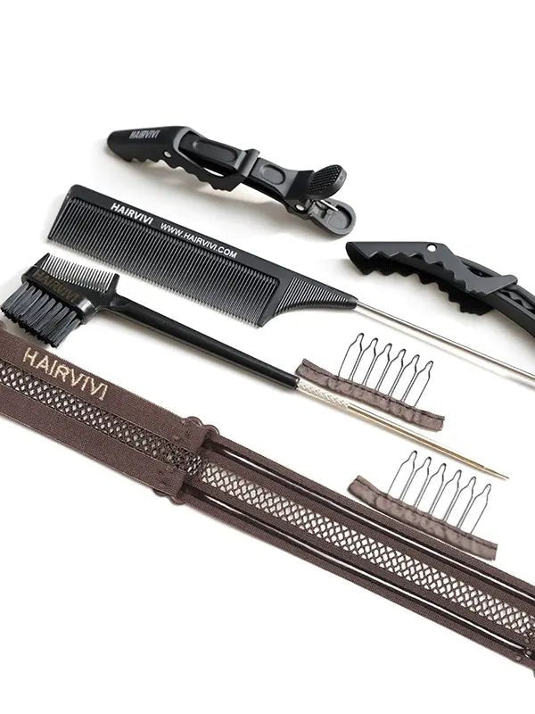 Wig Essentials Starter Tool Kit - Easiest glueless wig install for beg ...